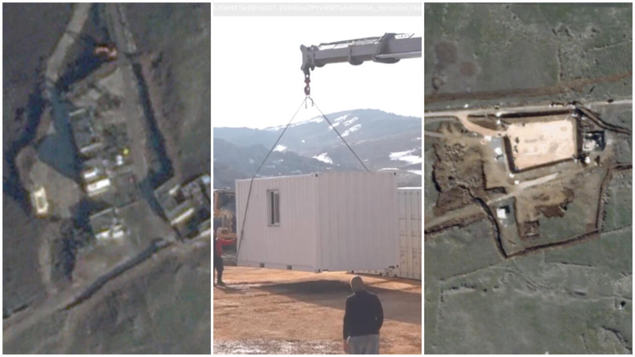 Bases, patrols, roadblocks: satellite images track Israeli military presence in Golan buffer zone